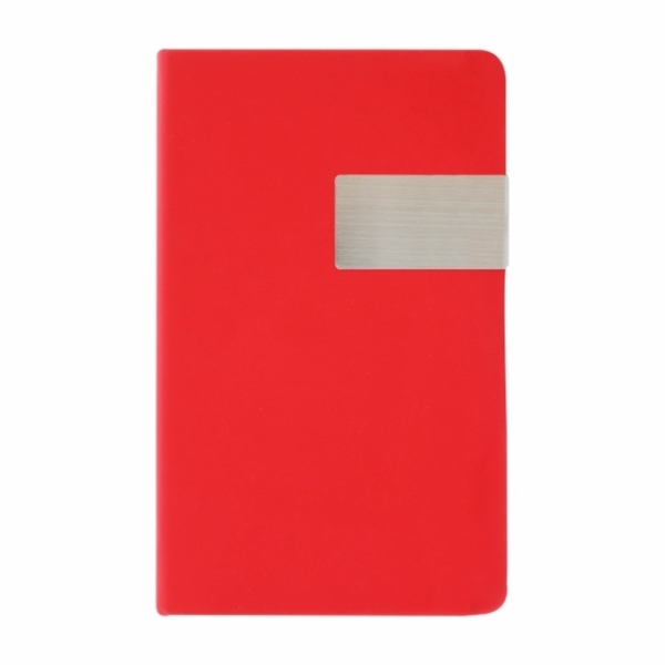 Libreta Peach con placa para grabar y resorte promocionales | lib-pea ...